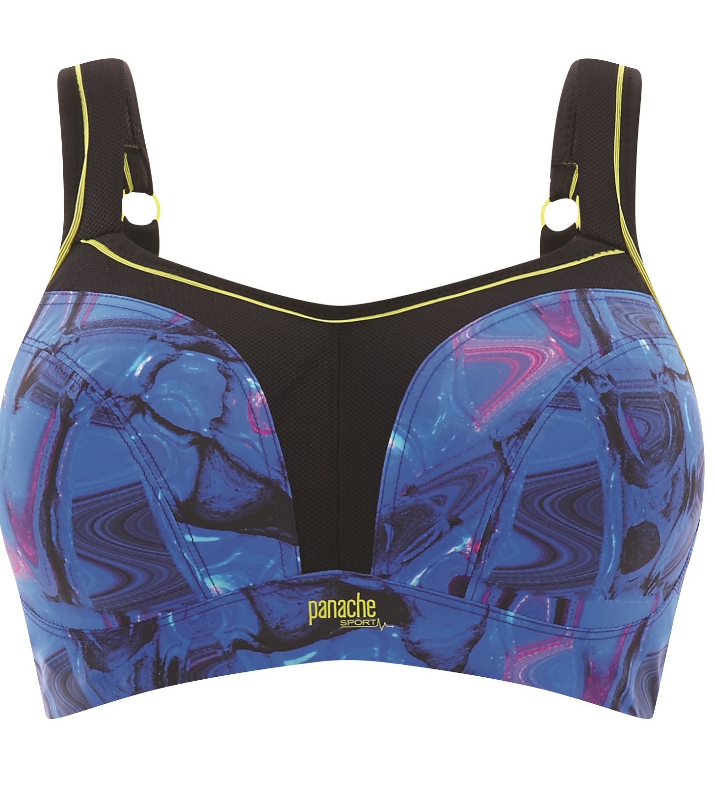 Sportovní podprsenka Panache 5021 Cyber print | VIP Prádlo
