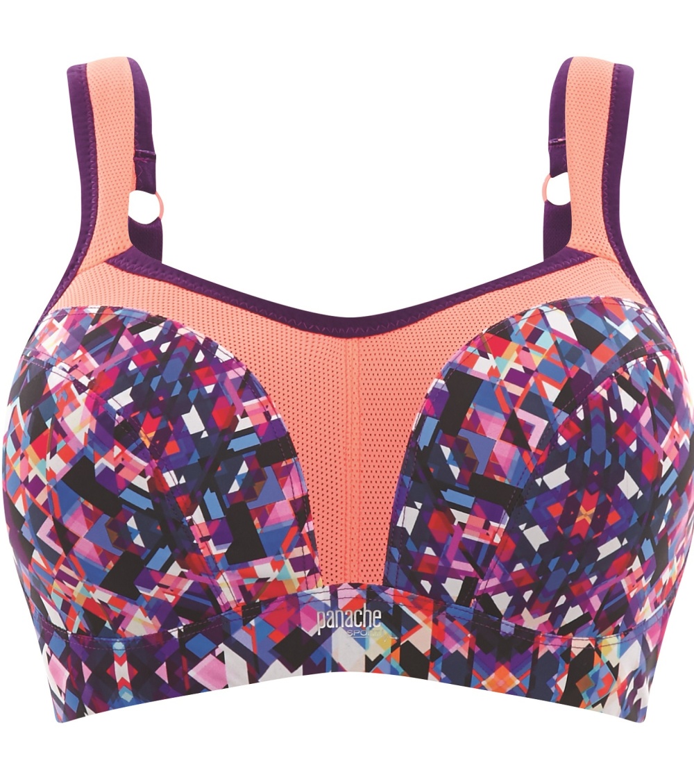 Sportovní podprsenka Panache 5021 Kaleidoscope | VIP Prádlo