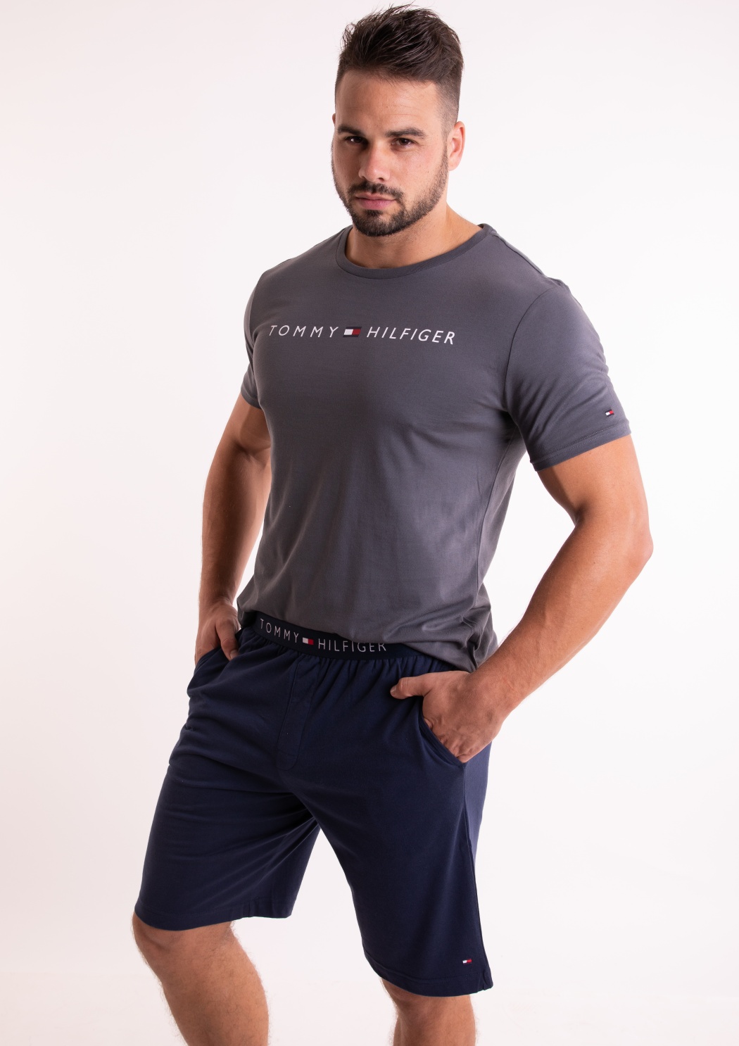 Pánské pyžamo Tommy Hilfiger UM0UM01006 | VIP Prádlo